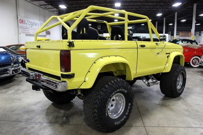 1984 Ford Bronco II Yellow Chop Top - Bronco II Corral